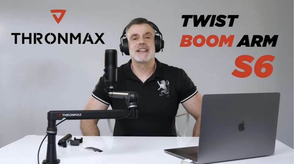 Thronmax Twist Boom Arm | Touch Technology Review